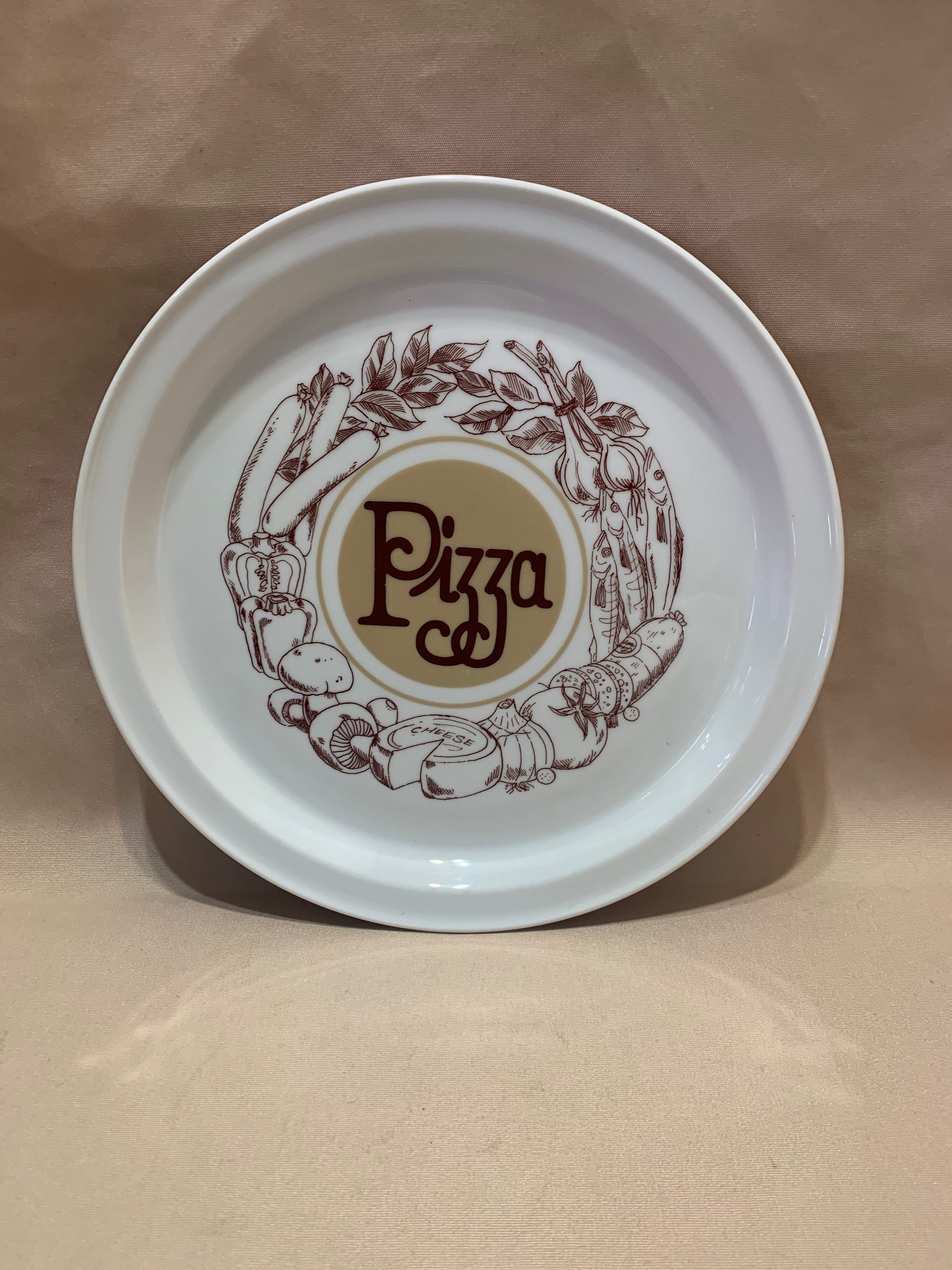 Ceramic Pizza Plate 28cm – DesireMe PreLoved Goods